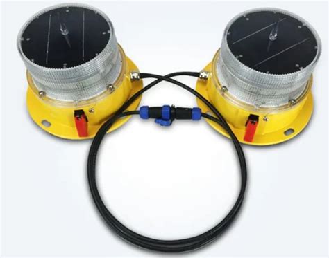 Awl Pl10 Solar Single Aviation Obstruction Light Aviation Warning Light