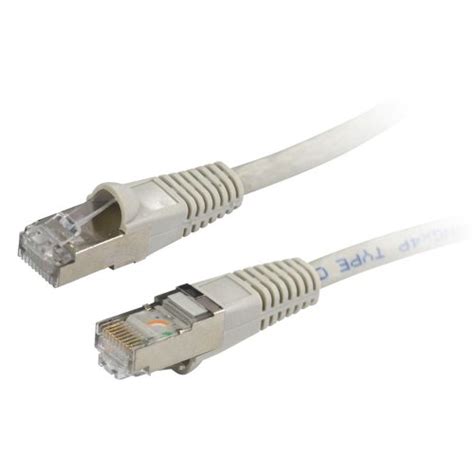 3m Ivory Cat 6 Augmented Shielded 10g Patch Lead Asi Automation Ltd