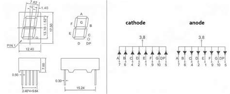 5161bs 1 Digit 7 Segment Led Display Red 056 Inch