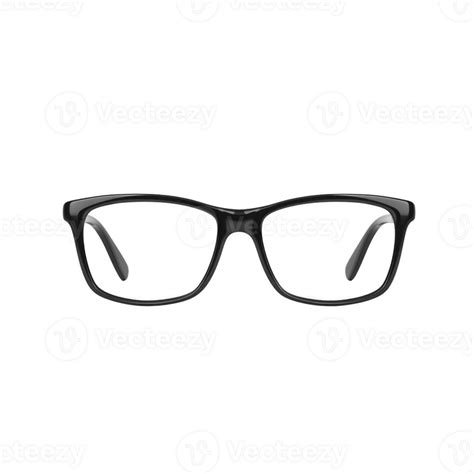 A Pair Of Sleek Black Eyeglasses With Modern Design Featuring