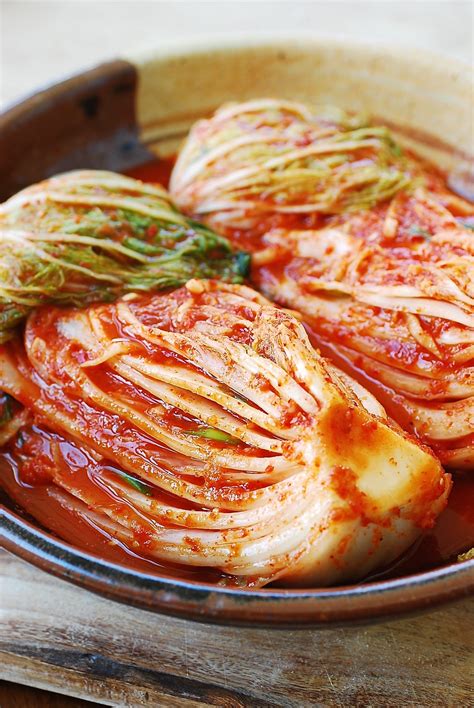 Traditional Kimchi Recipe Napa Cabbage Kimchi Korean Bapsang