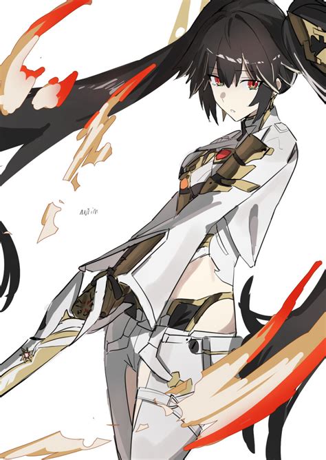 Lucia Pyroath Pgr Lucia Pgr Punishing Gray Raven Highres