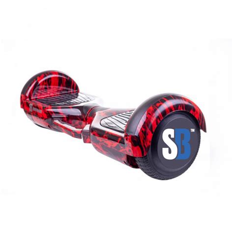Hoverboard Smart Balance™ Regular Flame Cu Maner Roti 65 Inch