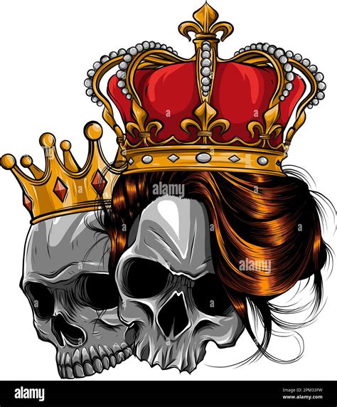 Queen Of Bones Stock Vector Images Alamy