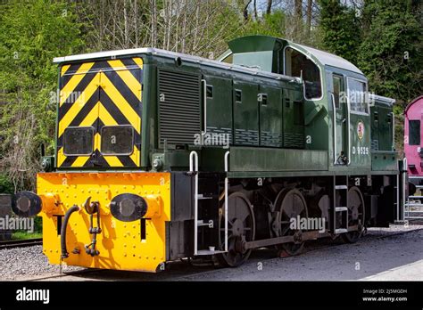 Former Br Class 14 D9525 Sitting In The Sun At Wirksworth Station On