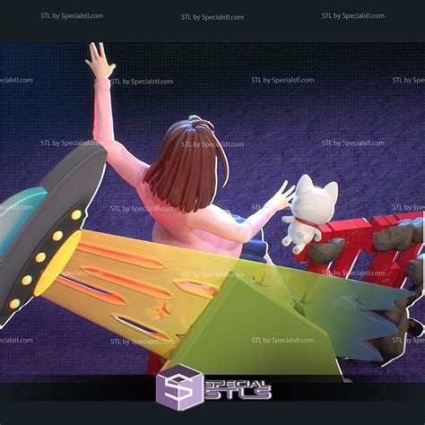 Momo Ayase Alien Sculptures 3d Printing Specialstl