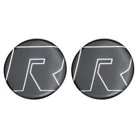 Rts Axle Decal Stick On Plastic Moulded White Lettering Pair Pro