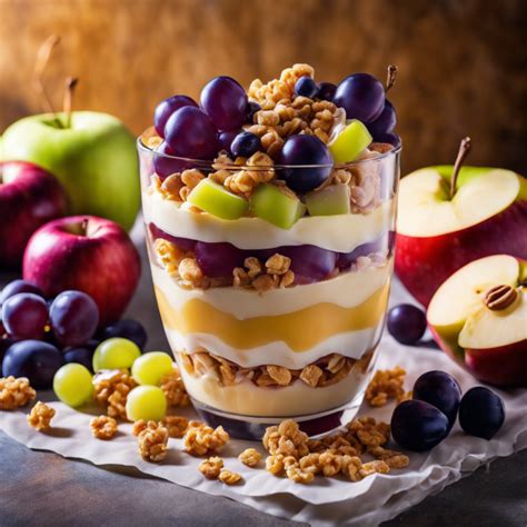 Honey Apple Cereal Parfait Recipe Cookaifood