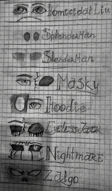 30 Creepypasta Eyes P T 2