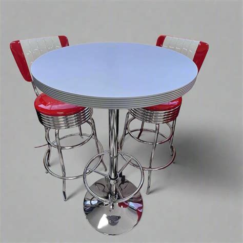 1950 Retro Diner Table Stool Set The Dens