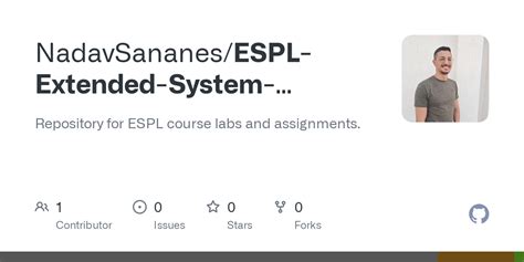 Github Nadavsananesespl Extended System Programming Laboratory Repository For Espl Course