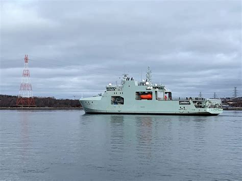 Future Hmcs Harry Dewolf Begins Builders Sea Trials Overt Defense