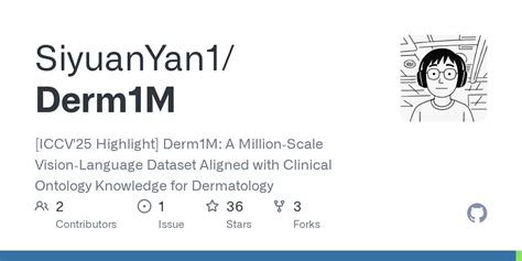 Github Siyuanyan1derm1m Iccv25 Highlight Derm1m A Million‑scale