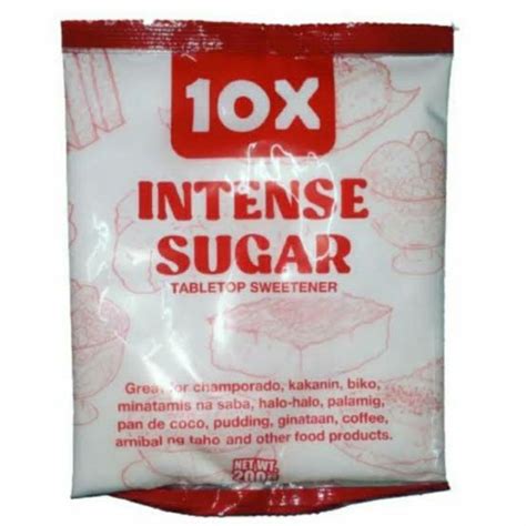 10x Intense Sugar 200g Shopee Philippines