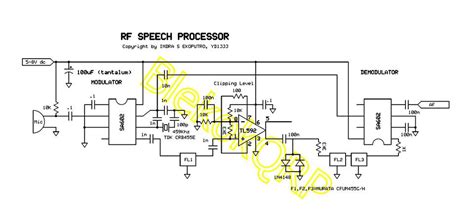 Blekok Qrp By Yd1jjj Rf Clipping Speech Processor