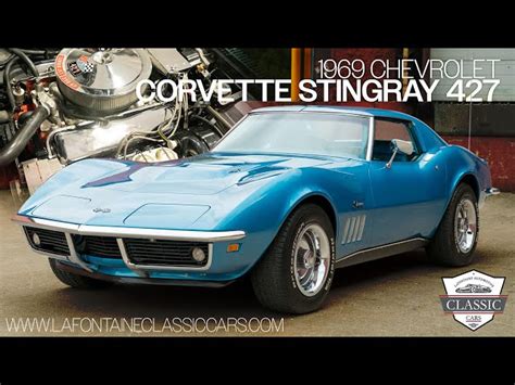 1969 Corvette Stingray Blue