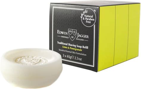 Edwin Jagger Zestaw Uzupełniających Mydeł Do Golenia Limesandpomegranate