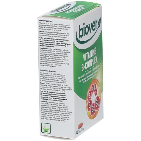 Biover Vitamine B Complex 45 St Farmaline