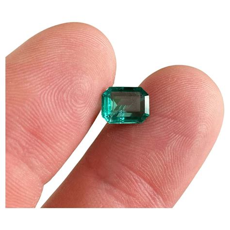 Natural Emerald Loose Gemstone 205 Ct Emerald Cut Origin Zambia