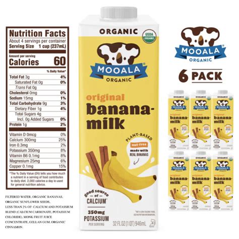 Original Bananamilk Products Dairy Free And Organic Mooala Mooala