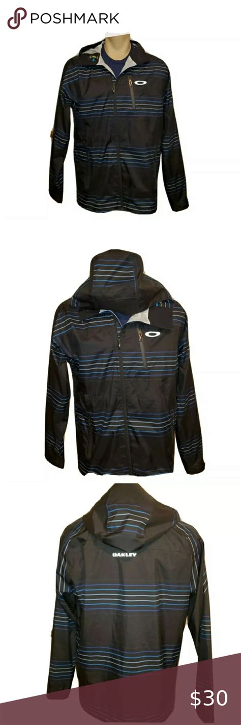 Oakley Rain Jacketwindbreaker Size Large Oakley Jacket Oakley