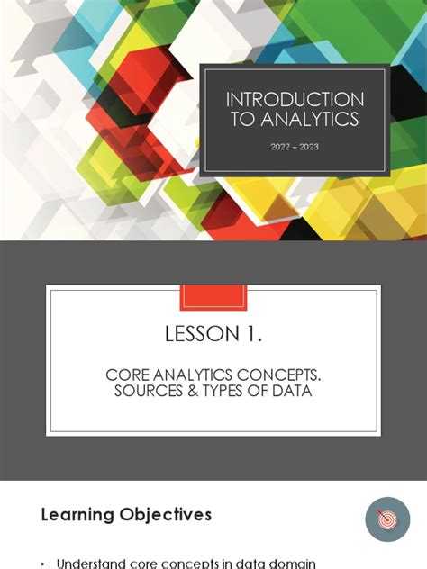 Bia 5000 Introduction To Analytics Lesson 1 Pdf Data Information