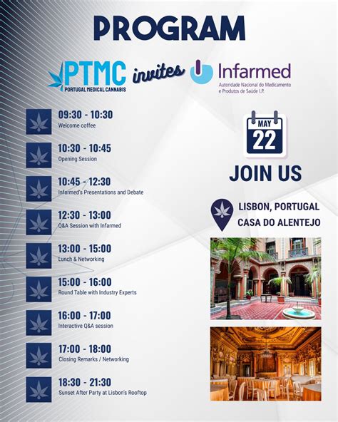 Ptmc Portugal Medical Cannabis On Linkedin Ptmc Eventagenda