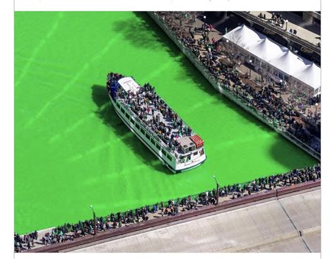 St Patricks Day Chicago Green River Afternoon Booze Cruise Wami Tickets