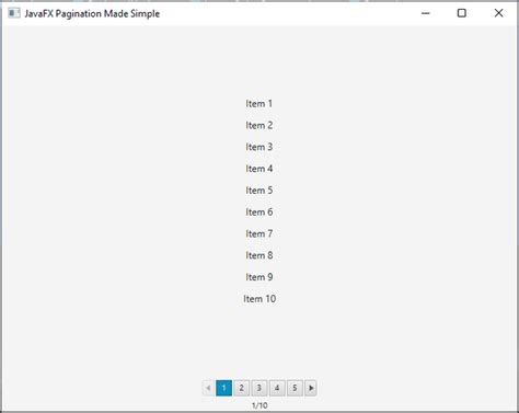 Javafx Pagination Made Simple Rjavafx