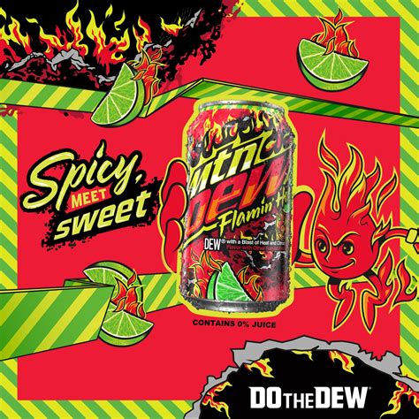 Buy Mountain Dew Flamin Hot Variety Pack Lto Original And Flamin Hot