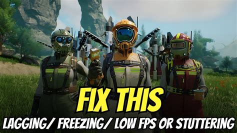 Fix Satisfactory Lagging Freezing Low Fps Or Stuttering Issue On Pc Youtube