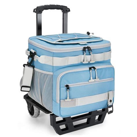Moepisy Collapsible 177 Qt Leak Proof Insulated Rolling Soft Side