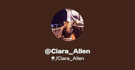 Ciaraallen Instagram Linktree