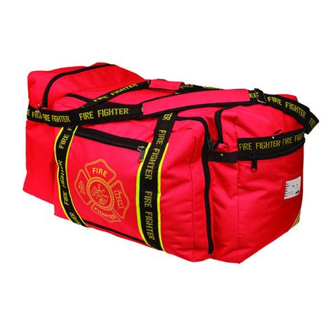 Fire Rescue Heavy Duty Gear Bag With Firefighter Logo 29 In X 17 In