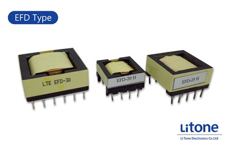 Efd Type Power Transformer High Frequency Transformer Manufacturer Lte