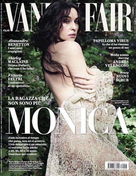 Monica Bellucci Covers Vanity Fair May 2017 Lensed By Gianluca Fontana