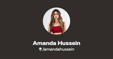 Amanda Hussein Instagram Tiktok Linktree