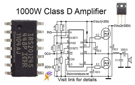 1000w Class D Amplifier Electronics Help Care
