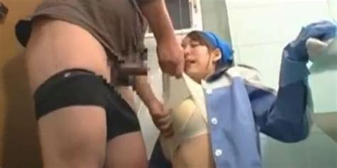 Asian Maintenance Girl Goes In Wrong Part3