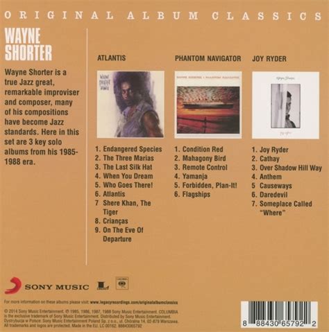 Wayne Shorter Original Album Classics 3 Cds Jpcde