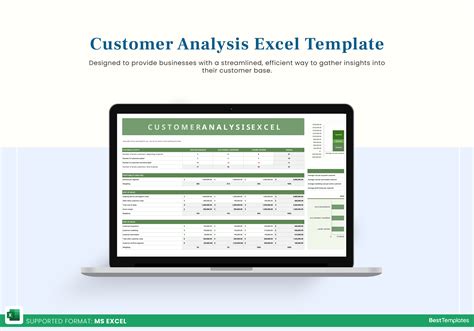 Customer Analysis Excel Template Best Templates