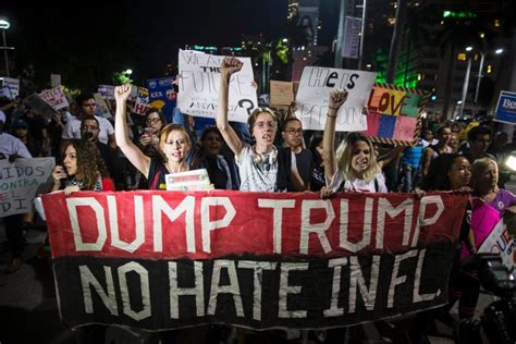 Thousands Take To The Streets To Protest Trump Win Cnn Politics