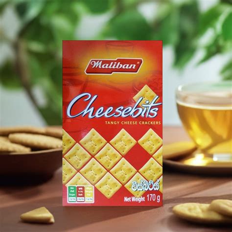 Maliban Cheese Bits Tangy Cheese Cracker 170g Maharaja Super