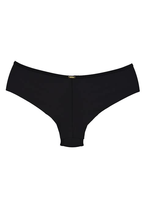Ripley CalzÓn Tanga Sin Marcas Y Encaje Negro 2rios