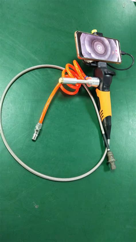 High Temperature Engine Diagnose Tool 2 Way Articulated Usb Borescope