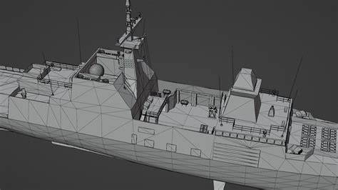 3d Formidable Class Frigate Turbosquid 2204562