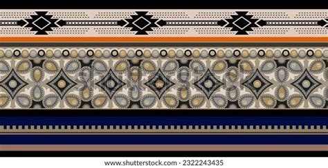 Seamless Geometry Border Design