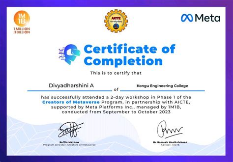 Divyadharshini A On Linkedin Im Excited To Share That I Have