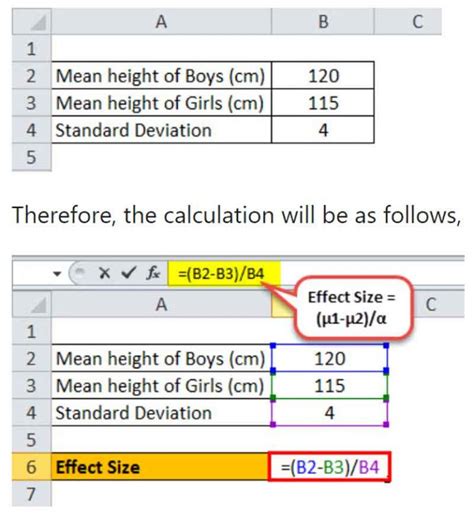 Effect Size Formula ⭐️⭐️⭐️⭐️⭐