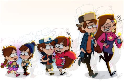 Forever Young💓 Credits To Muffinuwu In 2025 Gravity Falls Fan